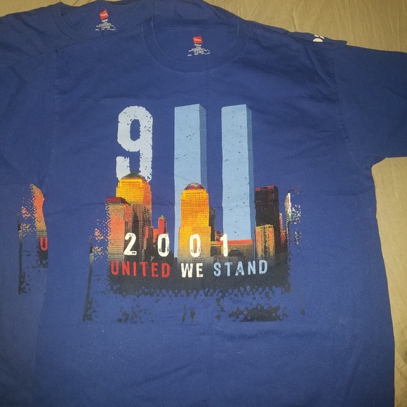Hanes | Shirts | 91 Twin Towers United We Stand T Shirts | Poshmark
